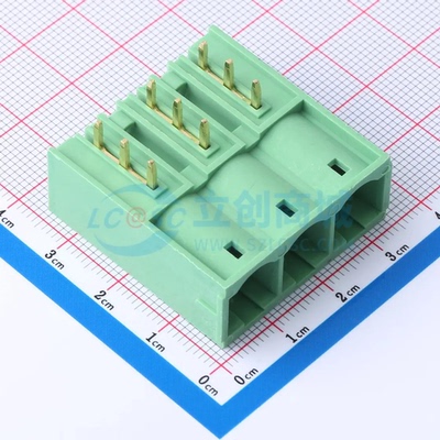 插拔式接线端子KF2EDGSRA-10.16-3P P=10.16mm