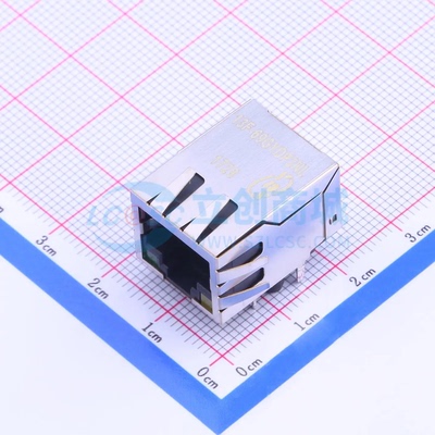 以太网连接器(RJ45 RJ11) 13F-69GYDP2NL插件 带LED