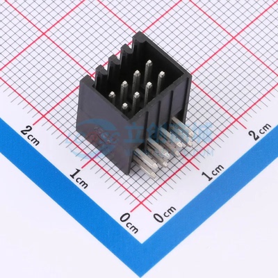 插拔式接线端子KF2EDGER-2.54-2*4P 弯插2.54mm