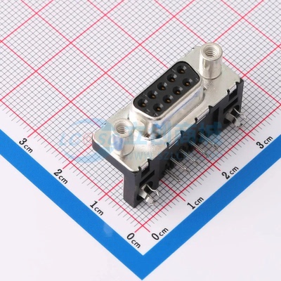 D-Sub/VGA连接器 LD09S33E4GV00LF 弯插 母 弯插 9P 原装正品