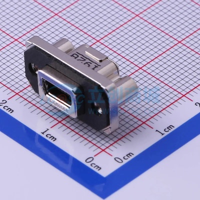 USB连接器 MUSBB15134 弯插 USB 2.0 母 弯插 原装正品