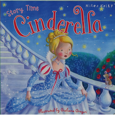 英文原版图书经典灰姑娘英语绘