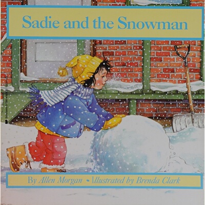 英文原版图书雪人绘本亲子共读