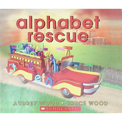 英文原版图书字母救援绘本