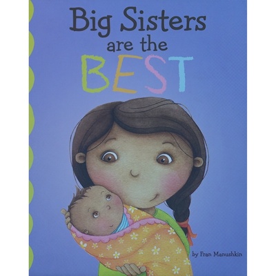 英文原版图书温馨姐妹情绘本