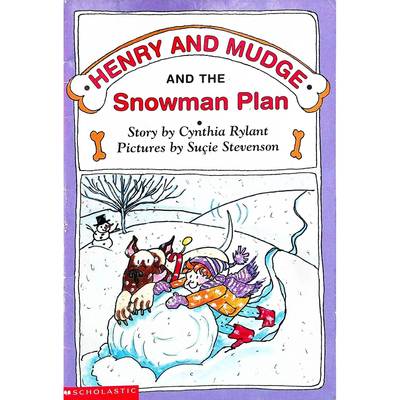 英文原版图书亨利和玛吉堆雪人