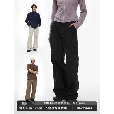 roaringwild a arch 咆哮野兽 黑色户外女美式伞兵工装裤男士裤子