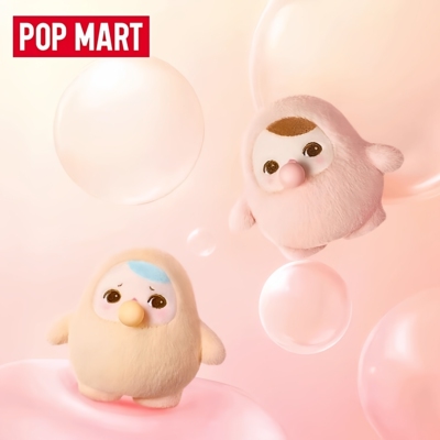 POPMART泡泡玛特 PUCKY毕奇豆子冒泡毛绒挂件盲盒朴综星同款