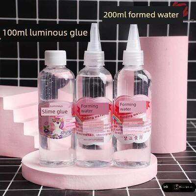 起泡胶专用成型水无毒仙女水成形剂成形水史莱姆无du假水做泥材料