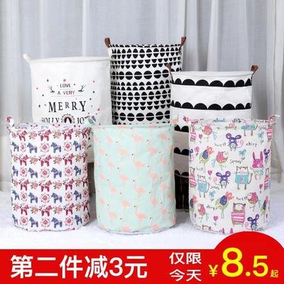 Dirty clothes storage basket household laundry basket dormit