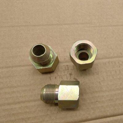 外丝M22*1.5D-转内丝G1/2液压铁接头外表镀锌内外丝0422