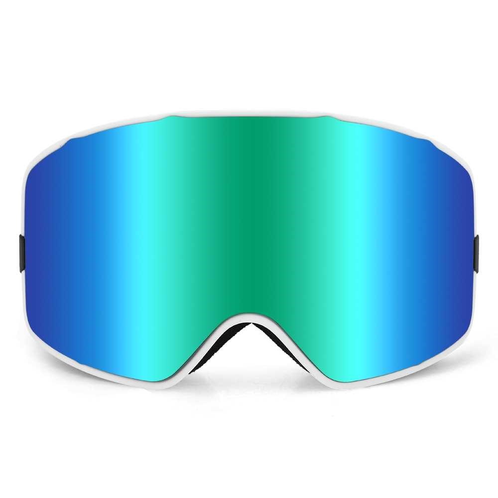 UV400 Skiing Goggles Anti-fog Snowboard Goggles OTG Snow Spo_虎窝淘