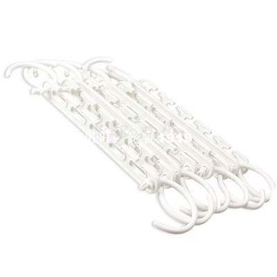 8 Pcs Clothes Hanger Rack Clothing Hook Magic Space Saver Or