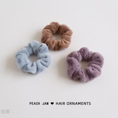 Autumn and winter new haircircle large intestine circle love