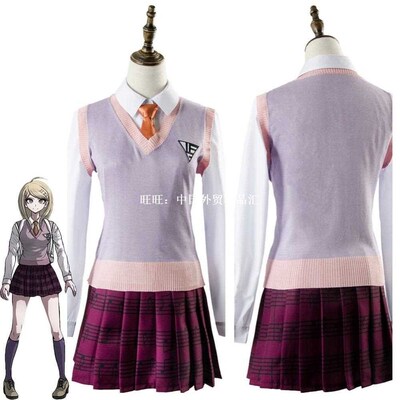 Danganronpa V3 Killing Harmony Akamatsu Kaede Cosplay Costu