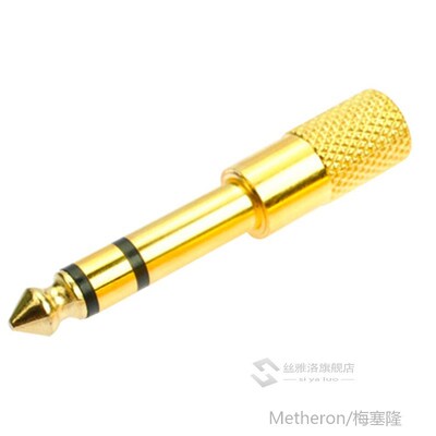 Audio jack converter jack 6.5mm man 3.5mm Vrouwelijke elektr