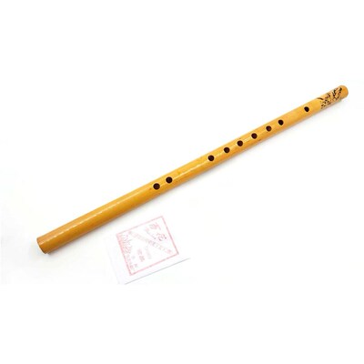 Professional 44CM Chinese Traditional 6 Hole Bamboo Flute Ve