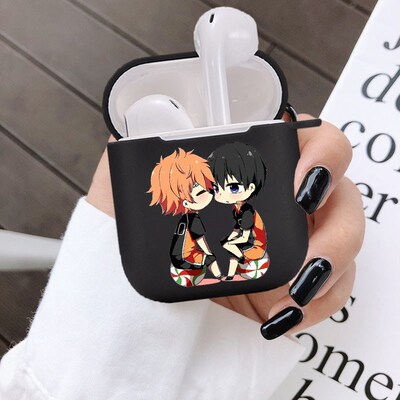 kageyama Haikyuu Hinata Attacks Anime cartoon Earphone Case