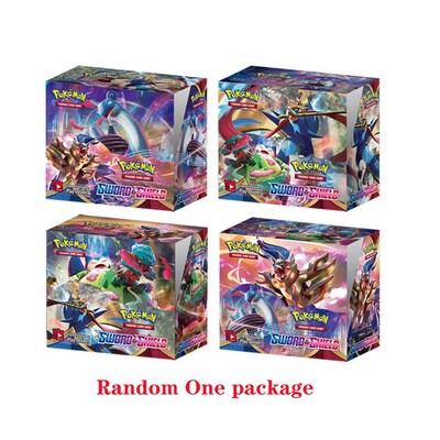 324Pcs/box Pokemon TCG Sword  Shield 36 Pack Pokemon Cards C