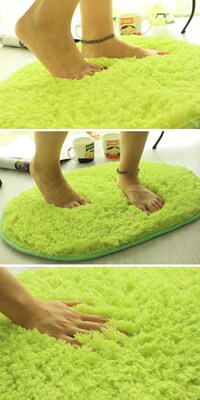 microfibre bedroom kitchen bathroom floor shower mat rug new
