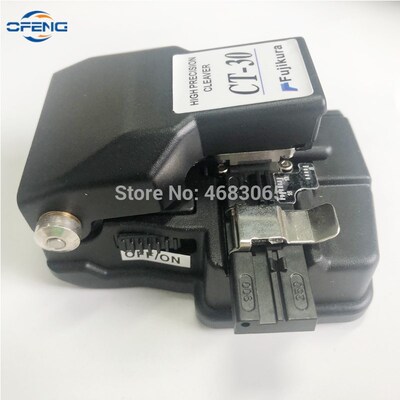 Fujikura High Precision Fiber Optic Cleaver CT-30, 48,000 Bl