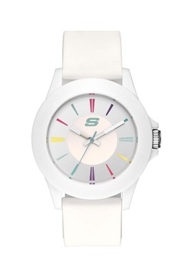 SR6080 Women Wrist watch elegant design white cord Scorpion