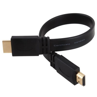 high speed 1.5m 1.4a hdmi flat cable 1.4v 1080p hd w ethern