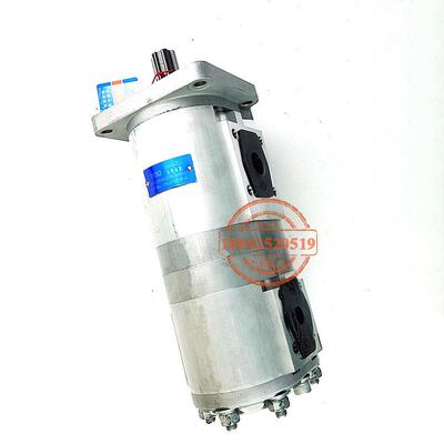 CBNL-F563/F520-BFHL齿轮泵20ml/r  双联泵法兰安装座 6花键左旋