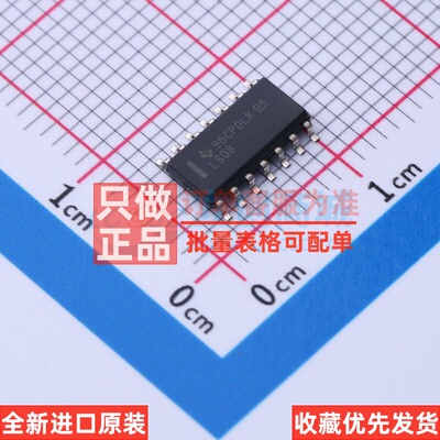 逻辑门 SN74LS08D SOIC-14 TI/德州 电子元器件配单原装正品