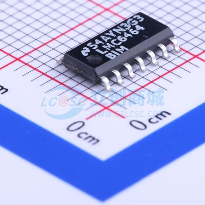 精密运放 LMC6464BIMX/NOPB SOIC-14 TI/德州 电子元器件原装正品