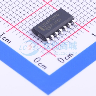 运算放大器 LM2902VDG SOIC-14 onsemi(安森美) 电子元件原装正品