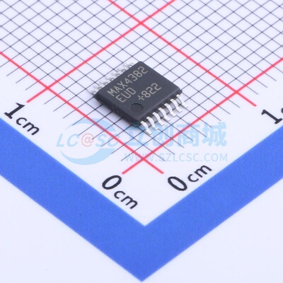 运算放大器 MAX4382EUD+T TSSOP-14 MAXIM(美信) 电子元器件配单