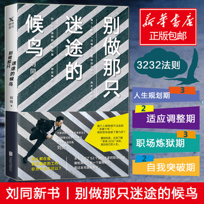 别做那只迷途的候鸟 刘同新书 继我在未来等你谁的青春不迷茫向着光亮那方后新作 职场沟通励志畅销书籍 正版