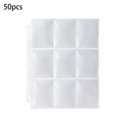10/20/50pcs Trading Gaming Card Sleeves Storage Wallets Albu