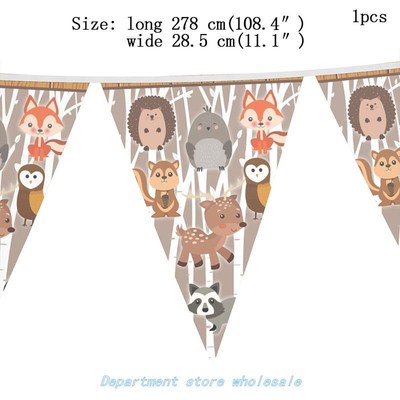 Gift Boutique WoodlAnd AnimAl CreAtures ABleWAre 7inCh PlAt