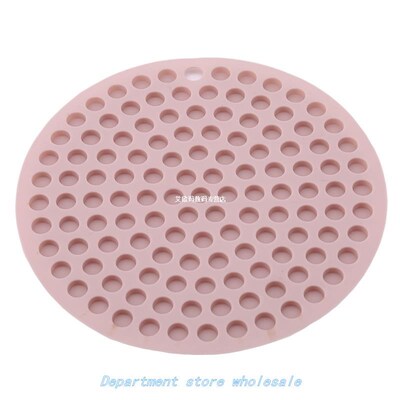 Silicone Round Honeycomb Mat Non-Slip Insulation Heat Insula
