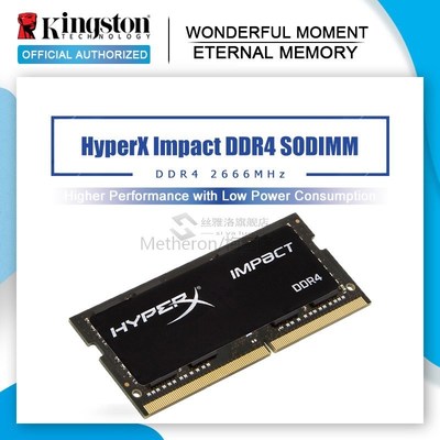 HyperX Impact DDR4 2666 SODIMM 8GB CL15 Notebook Internal Me