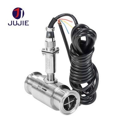 Sanitary Clamp Turbine Flowmeters with Stainless Steel for W