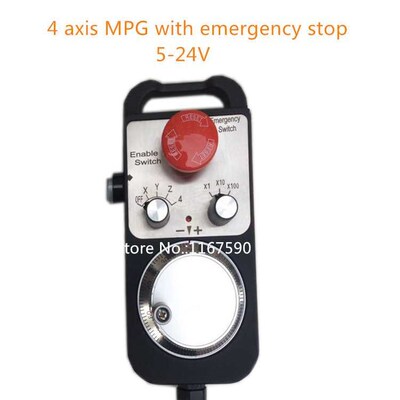 niversal CNC Router Hand Wheel 4 Axis MPG Pendant Handwheel