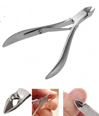 Toenail Toe Ingrown Nail Art Cuticle Nipper Clipper Edge Cut
