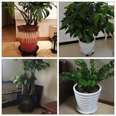 Plant Caddy Rolling Potted Plant Stand with niversal Wheels