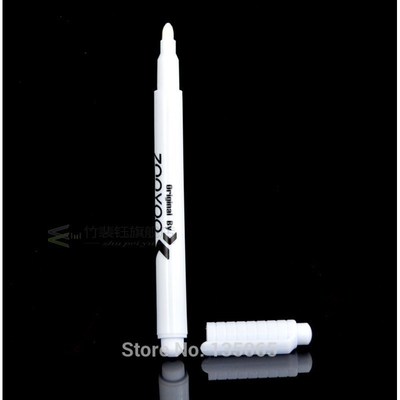 5 Pcs White Liquid Chalk Pen Marker Glass Windows Chalkboard