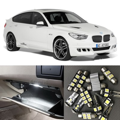 18pcs White Canbus  LED Light Bulbs Interior Kit  2010-2014