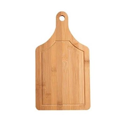 Wooden Chopping Board Fruit Pizza Bread Plate with Handle Ha