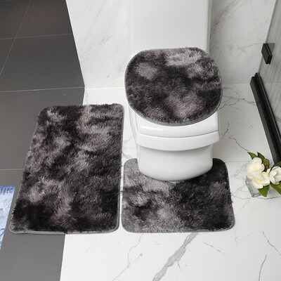 3PCS Toilet Seat Cover Bathroom Carpet Tocador Accessories M