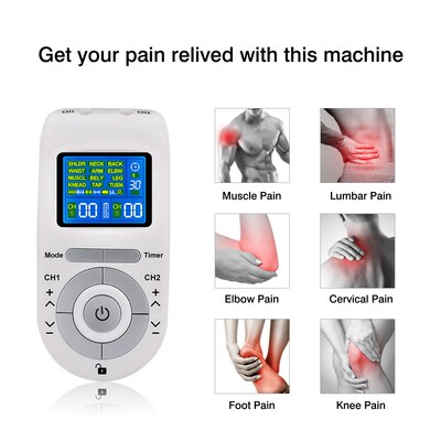 12/15 Modes Tens nit EMS Muscle Stimulation Massage Low Freq