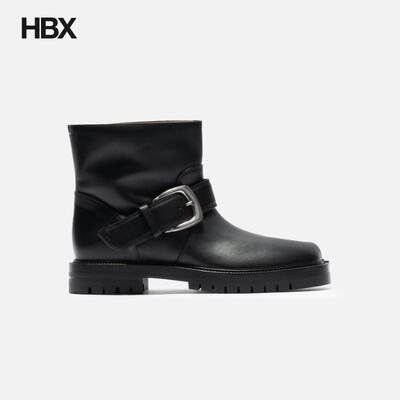 Maison Margiela/马吉拉 Tabi County Buckle Ankle Boot 靴男HBX