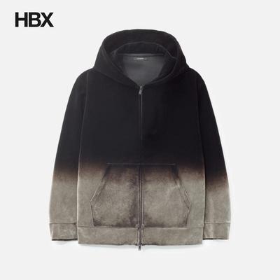 TAAKK Gradation Pile Hoodie 帽衫外套男HBX