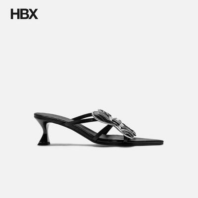 ANCUTA SARCA UPCYCLED FLOWER STRAPPY SANDAL 高跟鞋女HBX