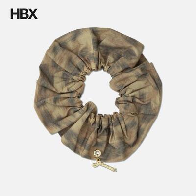 Ganni PRINTED IKAT SCRUNCHIE 发饰女HBX